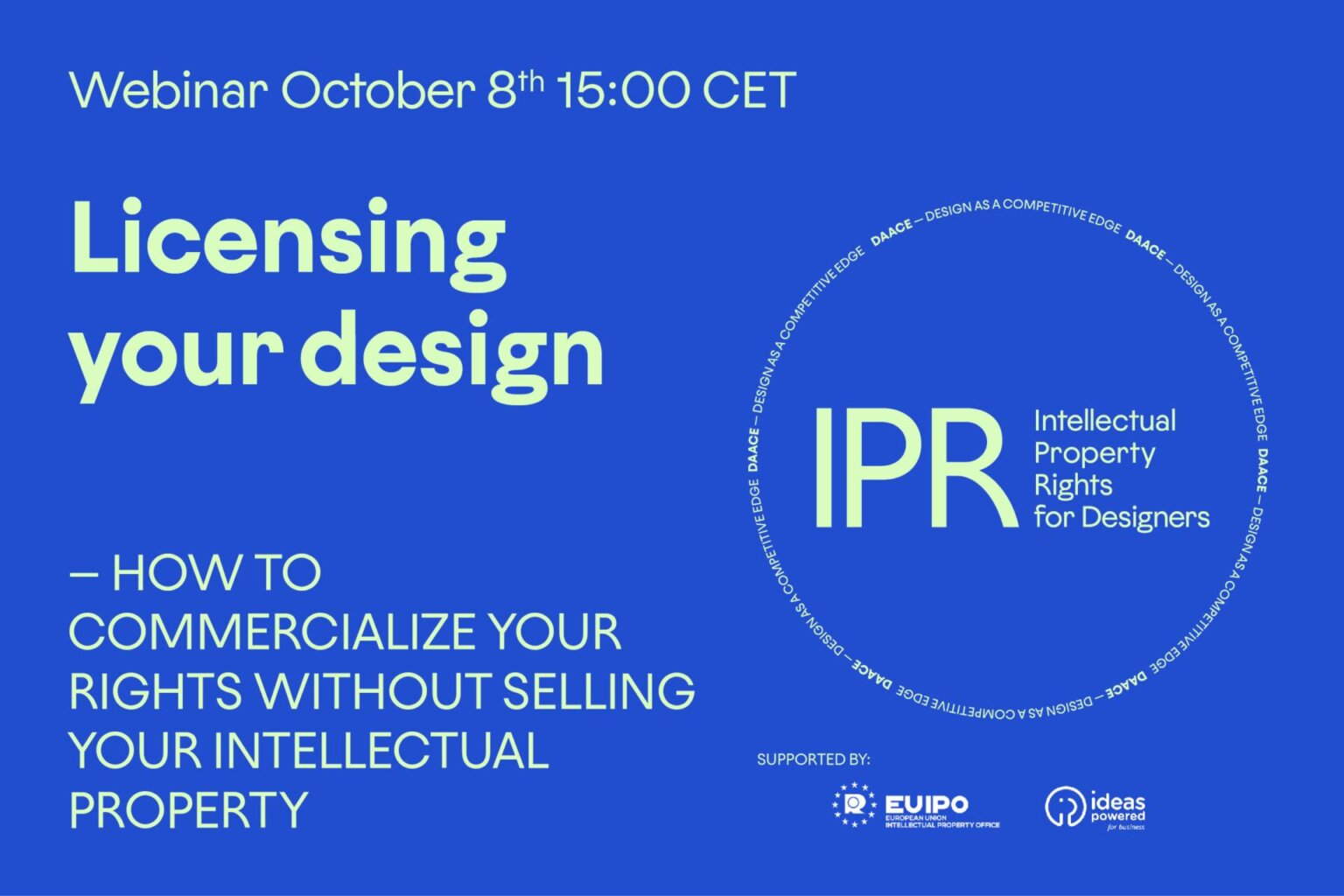 IP Rights for Designers: Licensing Your Design – BEDA